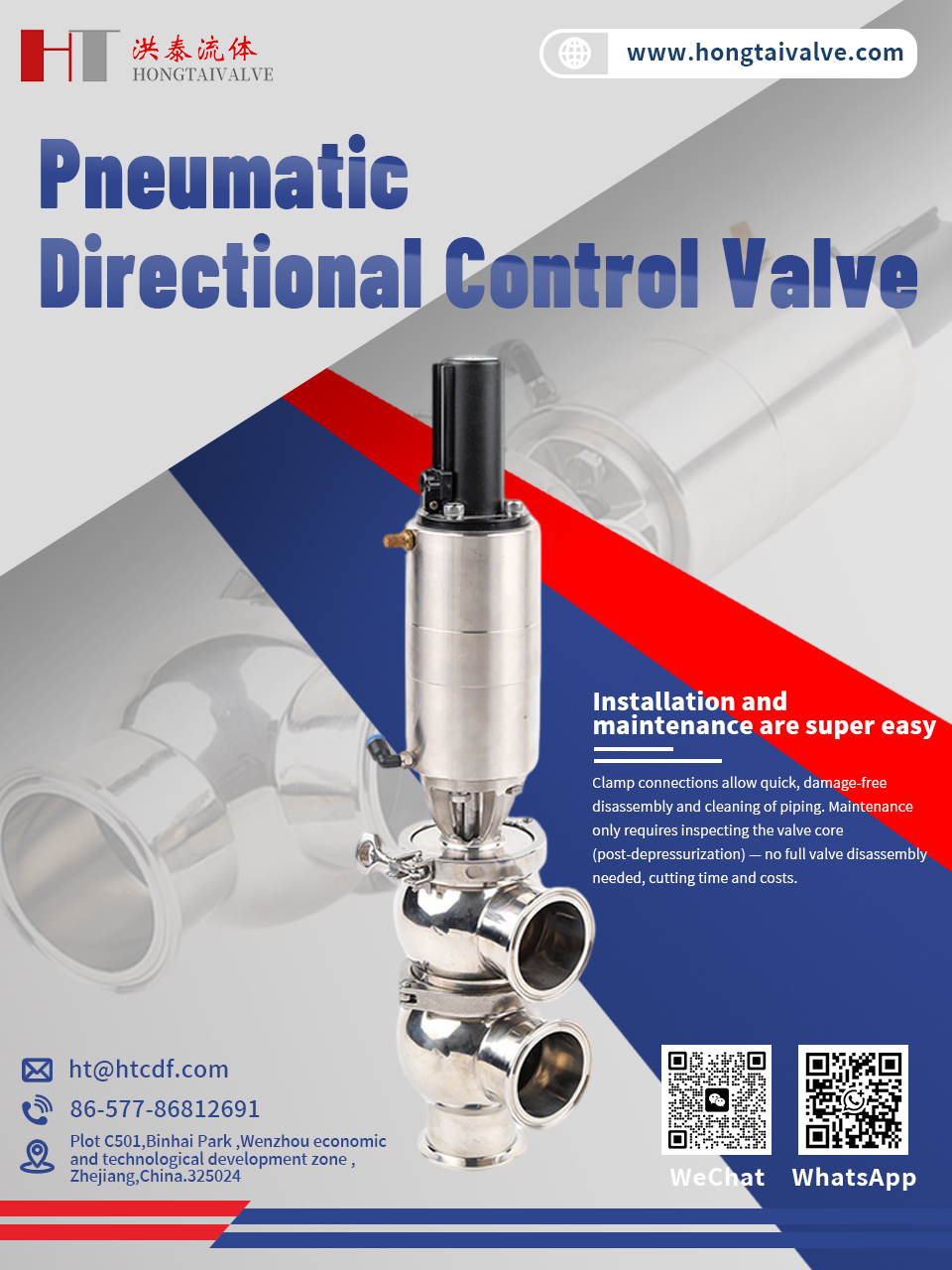 The choice of Pneumatic ball valve and Pneumatic directional control ...
